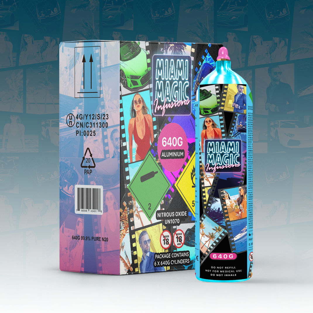 N2O Whipped Cream Chargers & Cream Whippers Supplier | Miami Magic ...