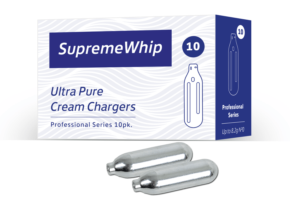 SupremeWhip Cream Chargers Starter Pack: 0.125L Compact Dispenser (RED)